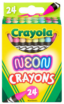 Crayola Neon 24 Count Crayons