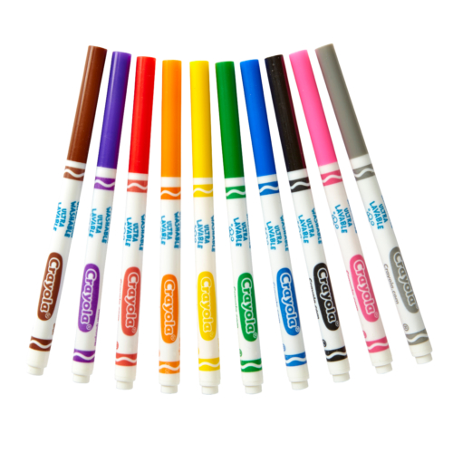 10 Count Crayola Fine Line Washable Markers