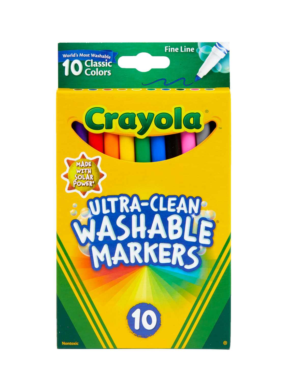 Crayola 8ct. Washable Window Markers ColoringBook.com | Really Big ...