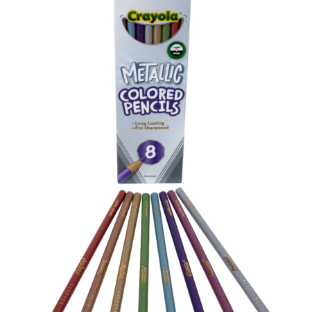 Crayola 8ct. Metallic Colored Pencils