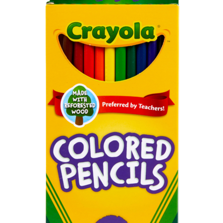 Crayola 12 Count Long Colored Pencils - ColoringBook.com | Really Big ...