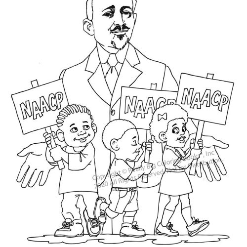 African American Leaders Coloring Book