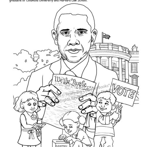 African American Leaders Coloring Book