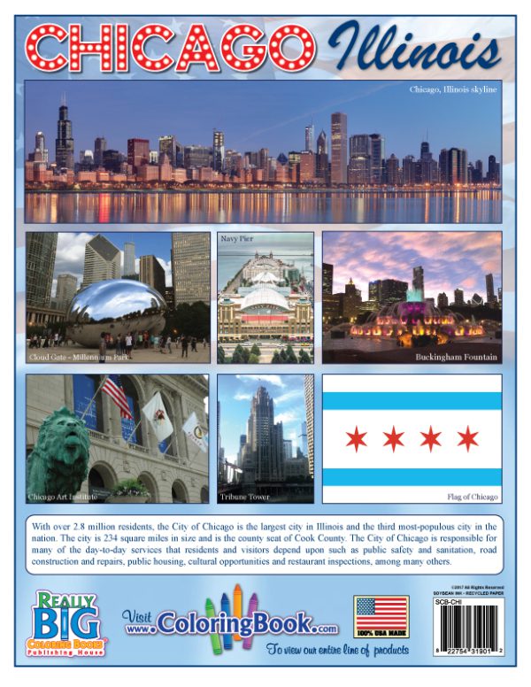 Coloring in Chicago Coloring Book