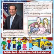 Ted Cruz to the Future Coloring Book 8.5 x 11