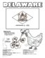 Delaware State Coloring Book