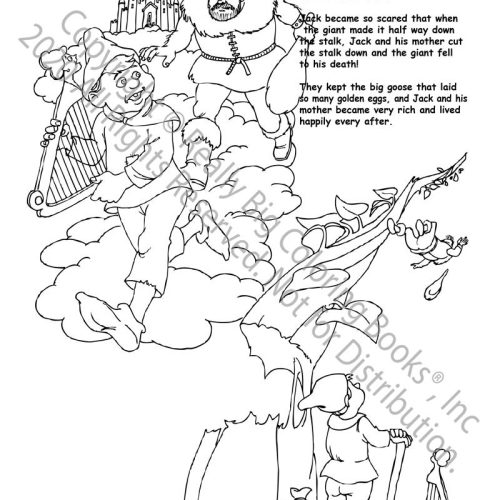 Fairy Tales and Nursery Rhymes Coloring Book 8.5 x 11