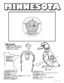 Minnesota State Coloring Book 8.5 x 11