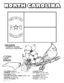 North Carolina State Coloring Book 8.5 x 11