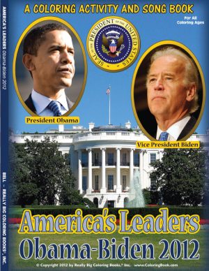 President Obama Vice President Biden Coloring Book