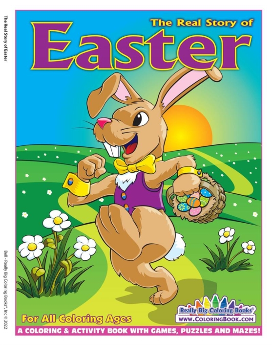 Real Story of Easter 8.5 x 11 - Really Big Coloring Books®