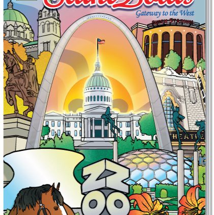 Saint Louis Coloring Book 12 x 18