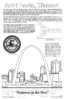 Saint Louis Coloring Book 12 x 18