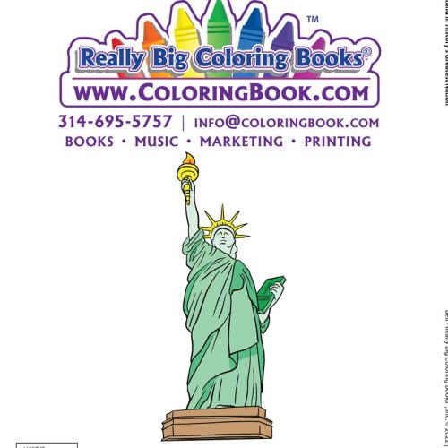 United We Stand Coloring Book 8.5 x 11