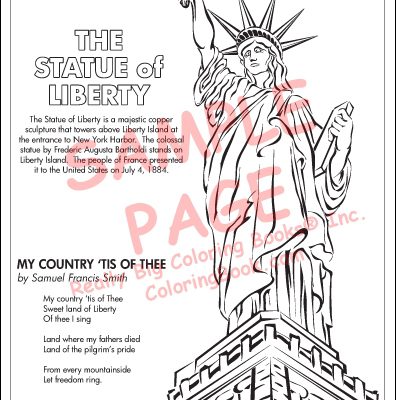 United We Stand Coloring Book 12 x 18