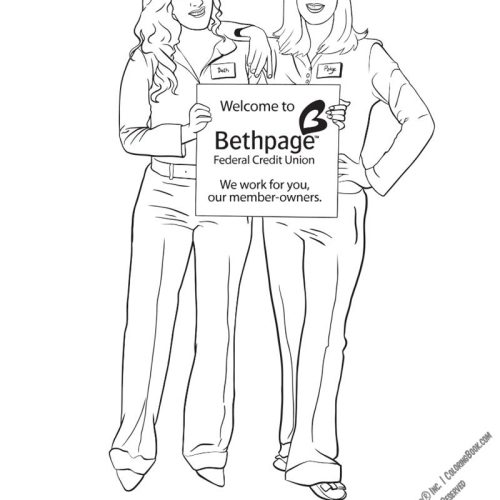 Bethpage Federal Credit Union - Really Big Coloring Books