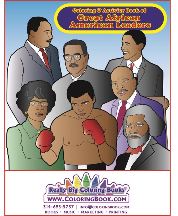 African American Leaders 2 Imprint Coloring Book