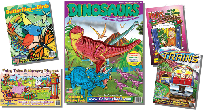 Really Big Coloring Books® | ColoringBook.com