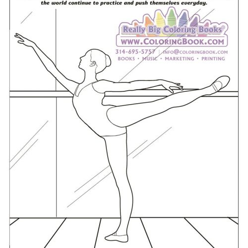 Ballet Imprint Coloring Book