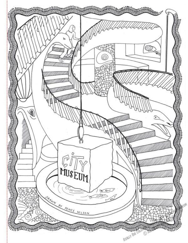 City Museum - St. Louis, MO Coloring Book - ColoringBook.com | Really ...