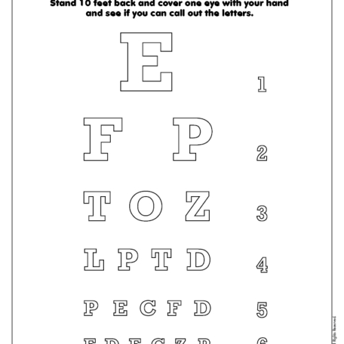 Eye Doctor Imprint Coloring Book