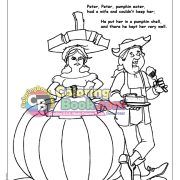 Fairy Tales and Nursery Rhymes Imprint Coloring Book