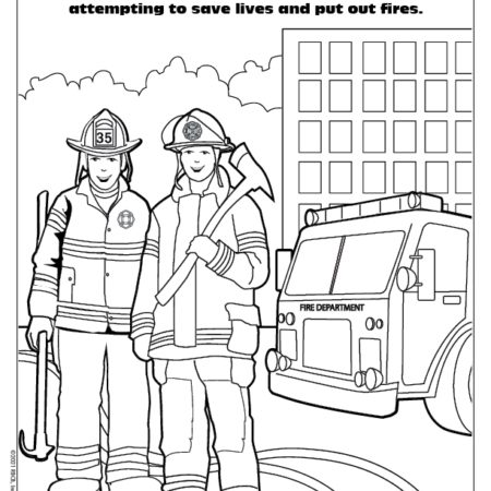 First Responders ColoringBook.com | Really Big Coloring Books®