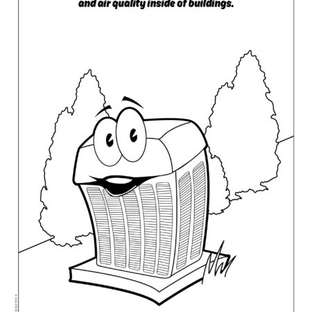 HVAC Imprint Coloring Book