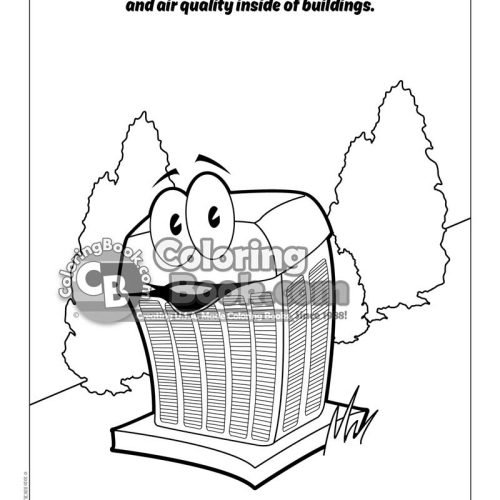 Hvac Imprintable Coloring And Activity Book
