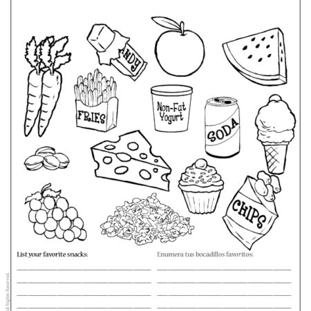 Health Nutrition and Exercise Imprint Coloring Book