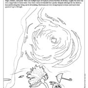 Hurricane Safety Imprint Coloring Book