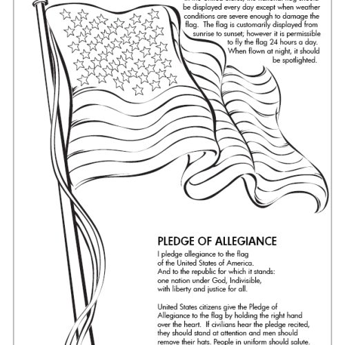 United We Stand Imprint Coloring Book