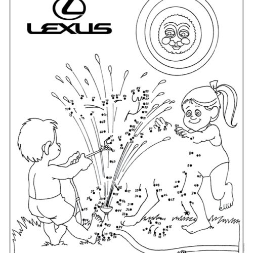 Lexus Imprint Coloring Book