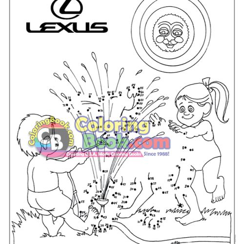 Lexus Imprint Coloring Book