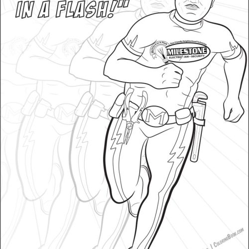 Milestone Electric Coloring Book - ColoringBook.com | Really Big ...