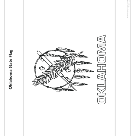 Oklahoma State Coloring Book 8.5 x 11 - Really Big Coloring Books®