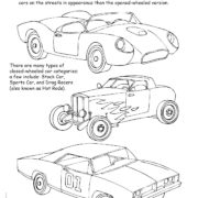 Racing Coloring Book 12 x 18