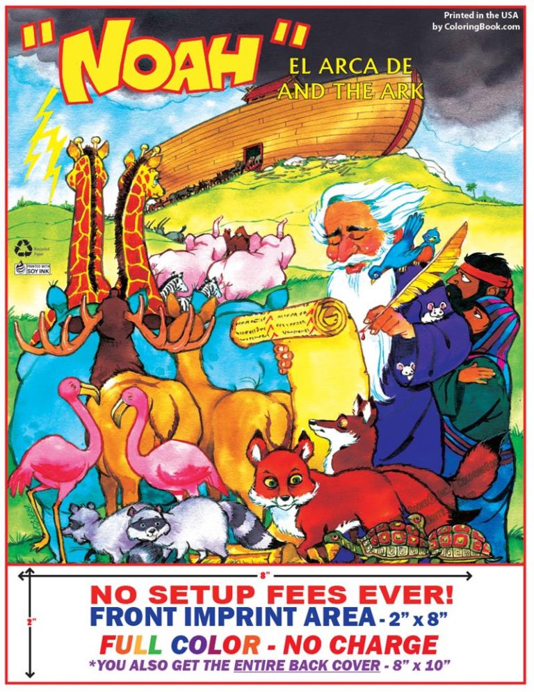 Libro de Colorear y Actividades de El Arca de NoÃ