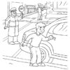 Street Safety Imprint Coloring Book