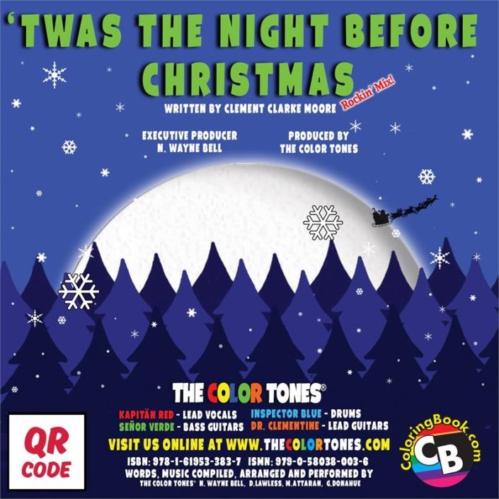 Twas the Night before Christmas Song - ColoringBook.com | Really Big ...