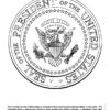 United States of America Imprint Coloring Book