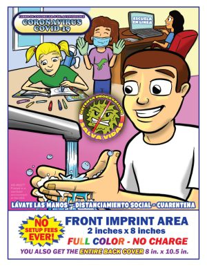 Understanding COVID19 for kids Spanish Imprintable Coloring and ...