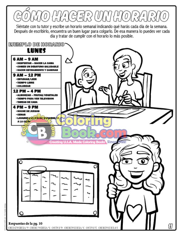 Understanding COVID19 Spanish Imprint Coloring Book