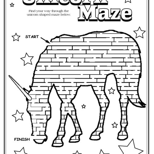 Unicorns Imprint Coloring Book