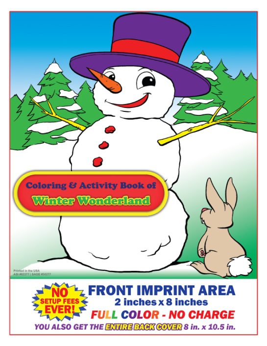 Winter Wonderland Imprint Coloring Book