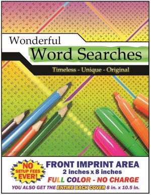 Word Search Imprint Coloring Book