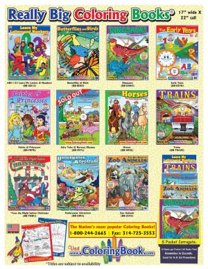 Fundraising Big Coloring Books - Really Big Coloring Books®