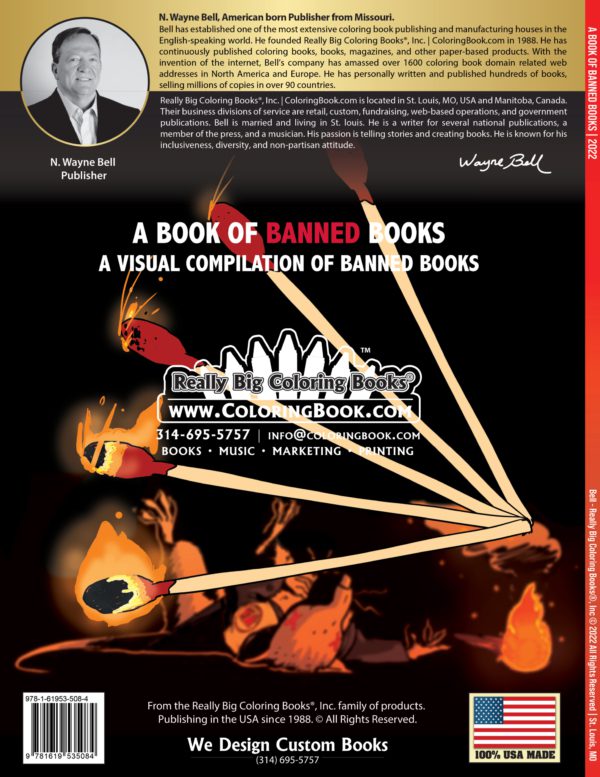 Book of Banned Books including Banned Songs