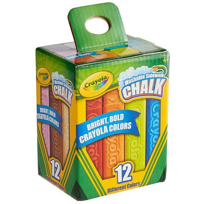 Crayola Washable Sidewalk Chalk