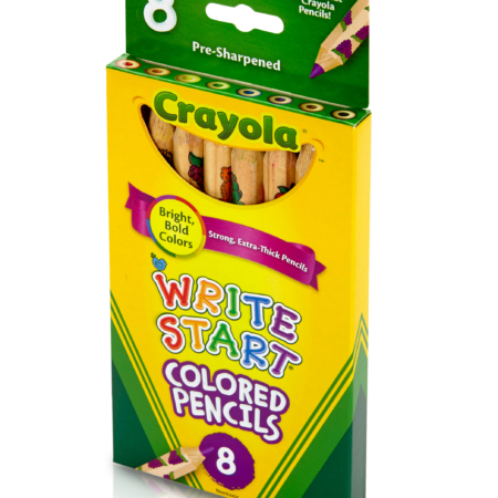 Crayola 8ct. Write Smart Colored Pencils ColoringBook.com | Really Big ...